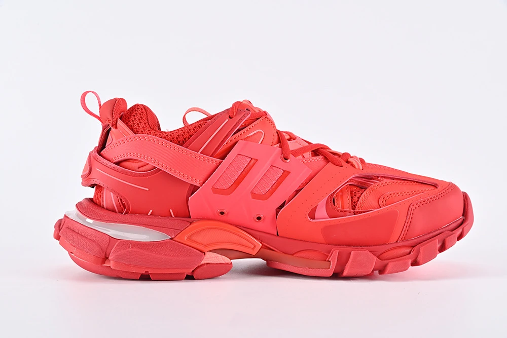 Balenciaga Track LED Trainer Sneaker ‘Red’ Top-Version Replica - ETKICK ...