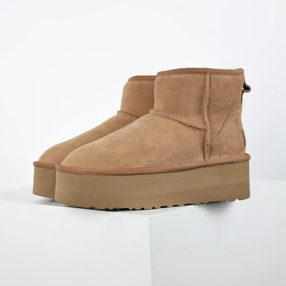 UGG Mini Mid-Tank Platform 5.08 cm Chestnut - ETKICK Reps